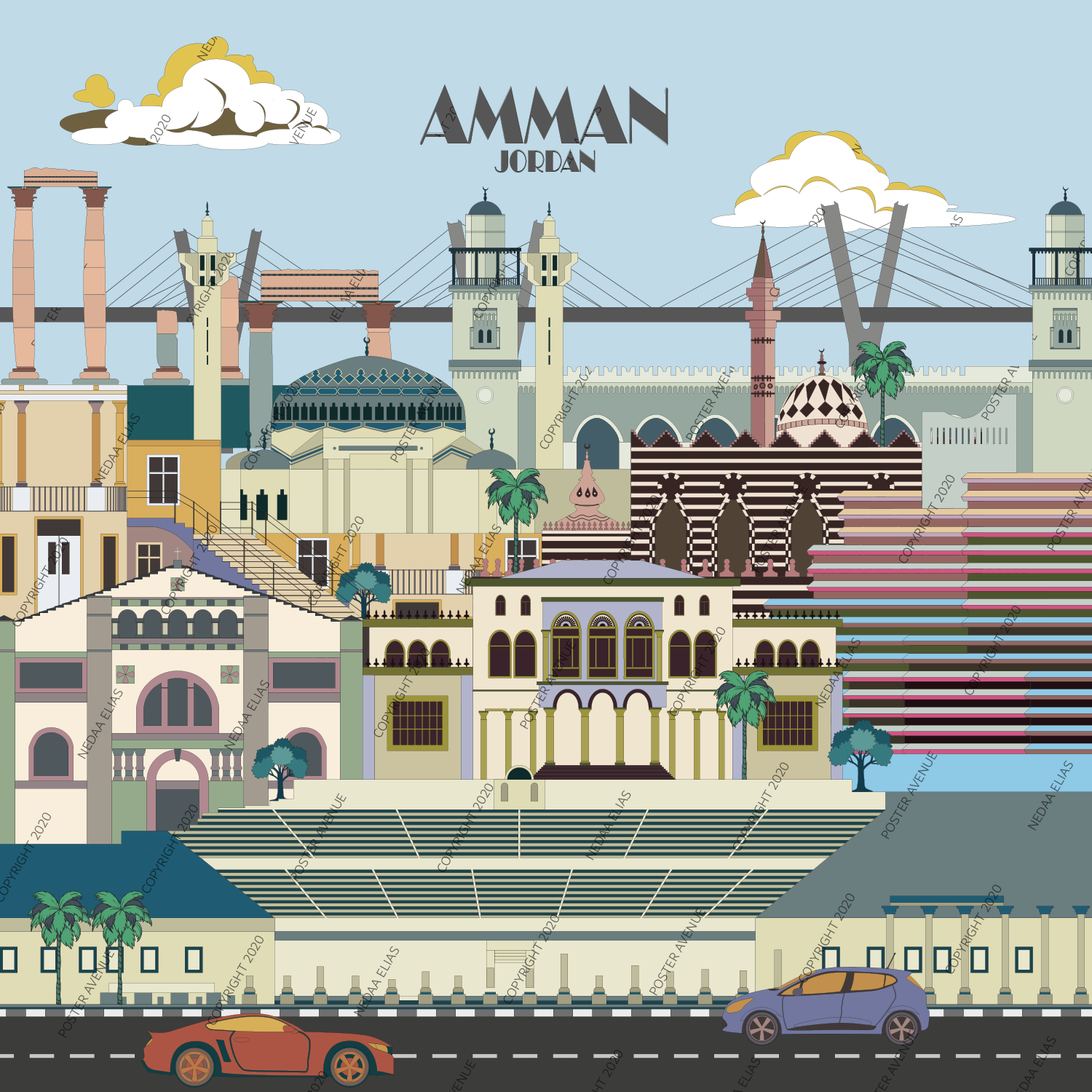Over the Hills of the White City of Amman – Gazette.one